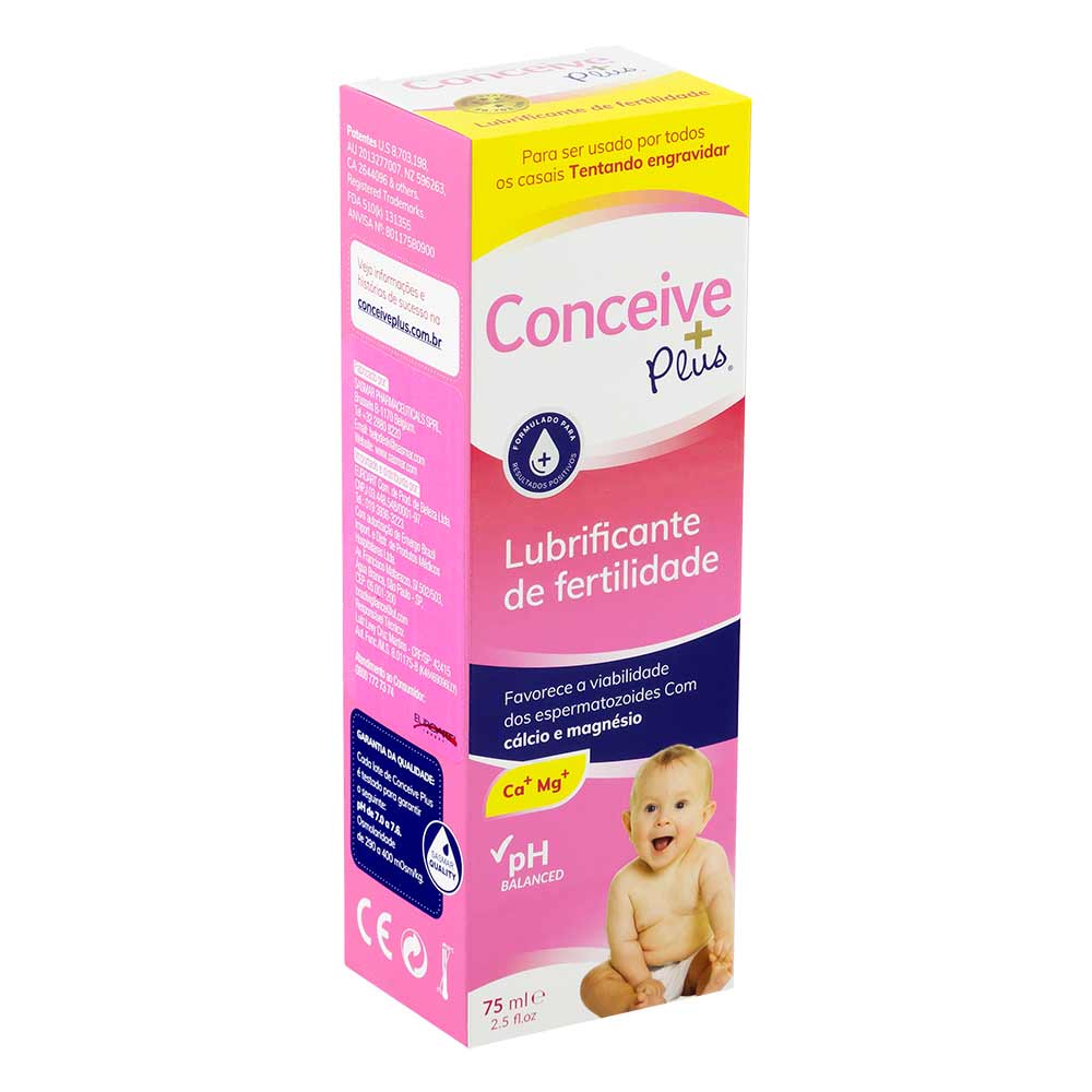 Lubrificante De Fertilidade Conceive + Plus 75ml - Drogaria Sao Paulo