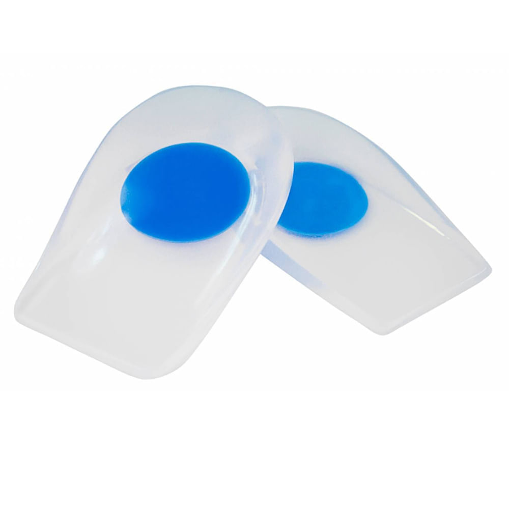 Calcanheira Alta com Ponto Azul de Silicone para Esporao Orthosilic ...