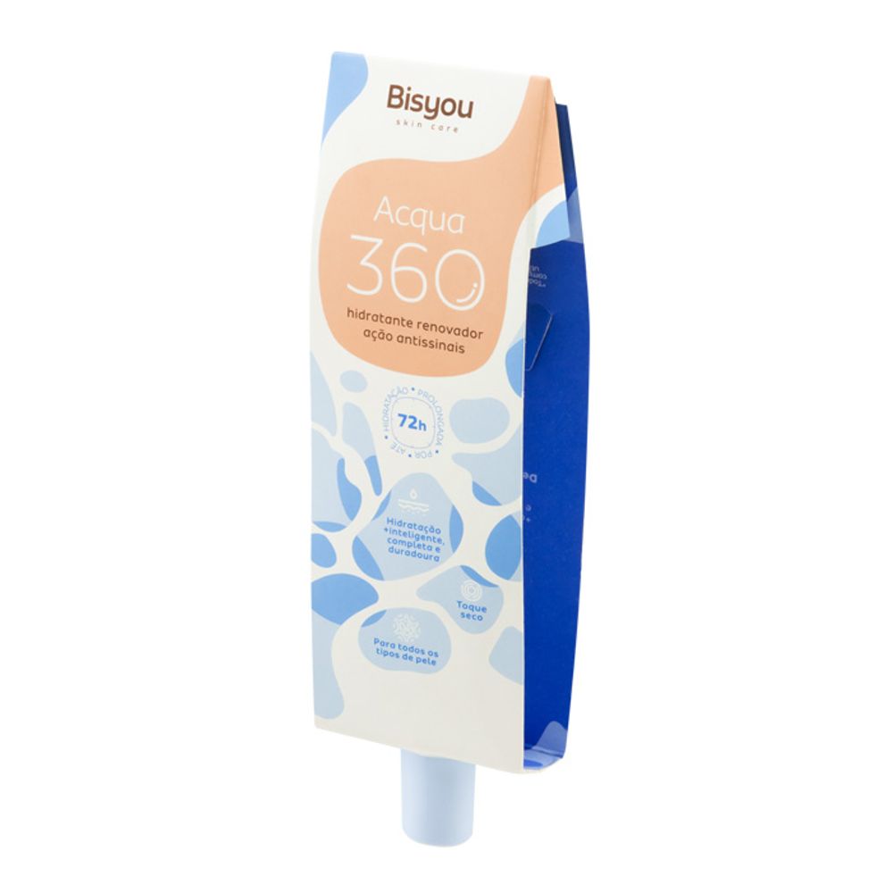 Hidratante Facial Bisyou Acqua 360 Antissinais Toque Seco 35g - Drogaria Sao Paulo