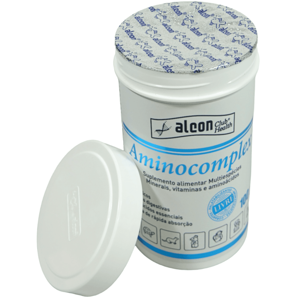 Alcon Club Health Aminocomplex 100g Suplemento Alimentar Multiespécies ...