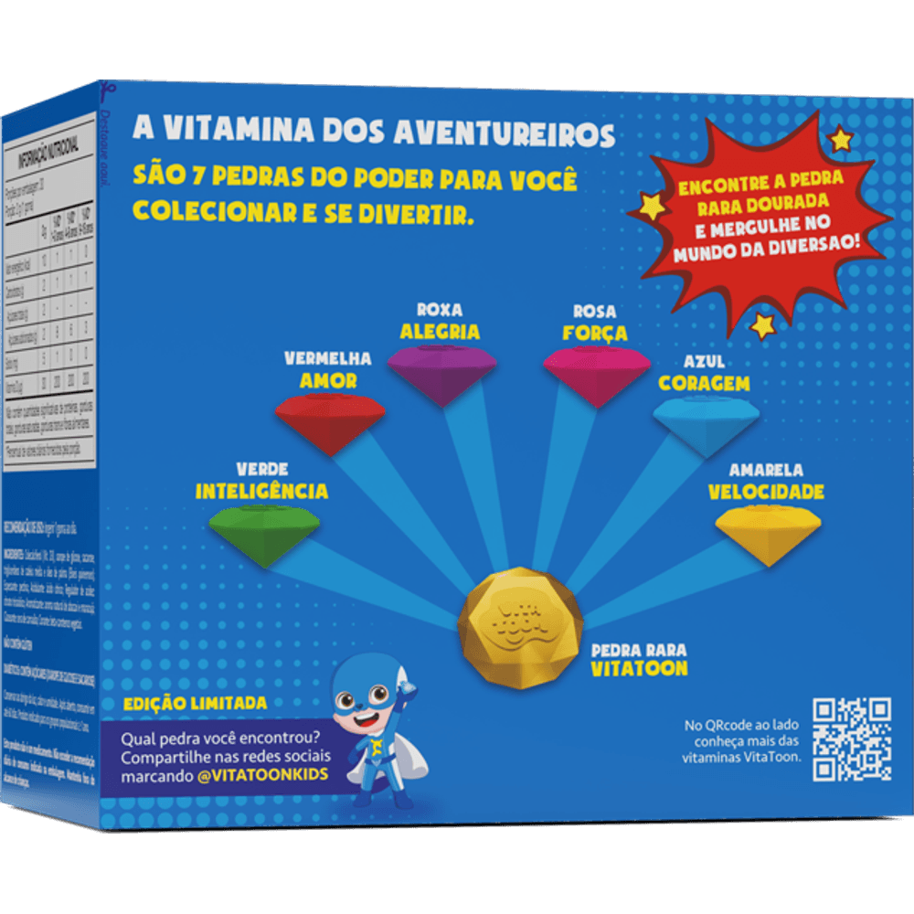 Suplemento Alimentar Vitatoon Luccas Neto Vitamina D Abacaxi e Maracujá 30 Gomas - Drogaria Sao ...