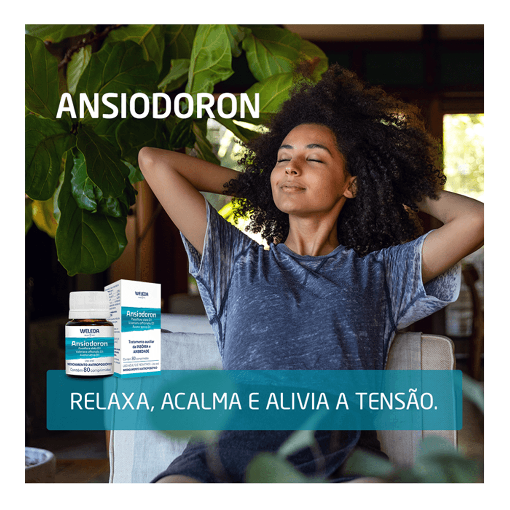 Ansiodoron Weleda 80 Comprimidos - Drogaria Sao Paulo