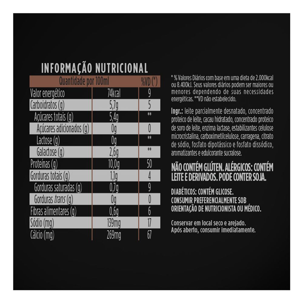 Bebida Láctea UHT YoPRO Chocolate 25g de proteínas 250ml - Drogaria Sao ...