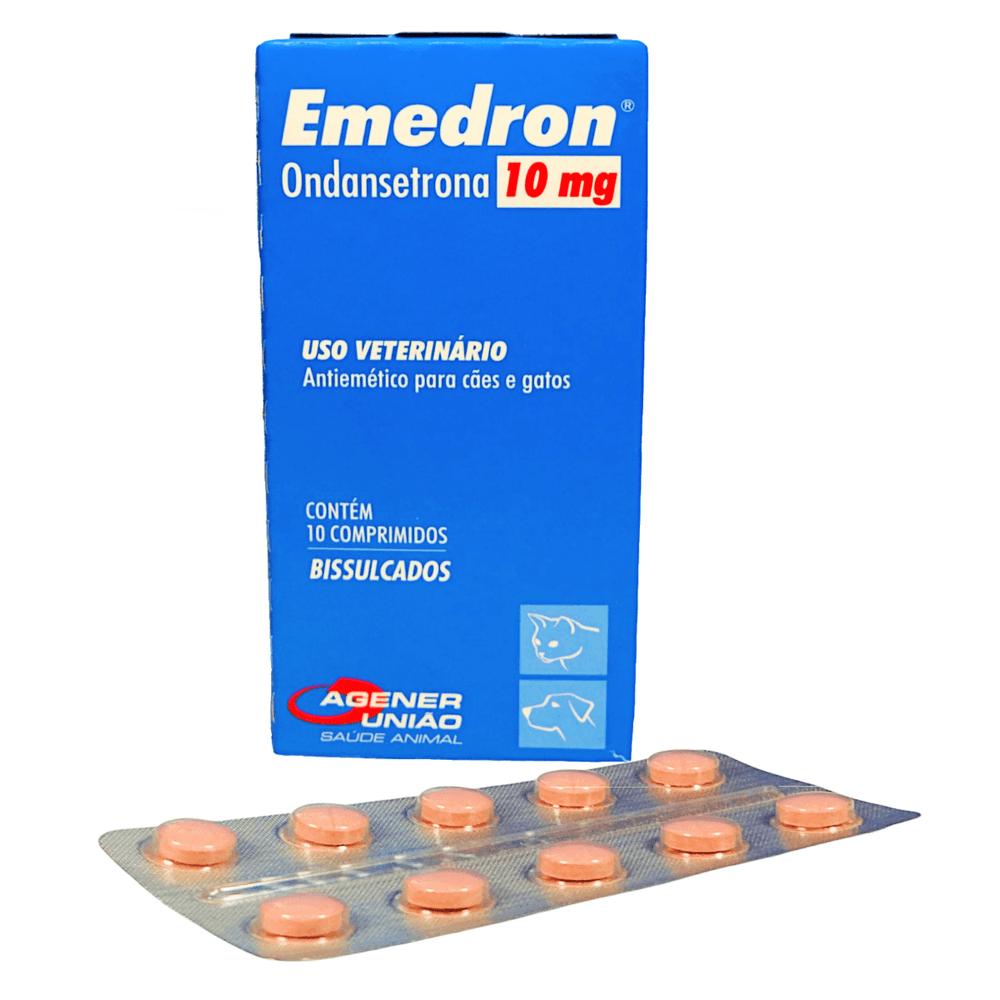 Emedron Ondansetrona 10mg com 10 comprimidos Agener Kit Com 2 ...