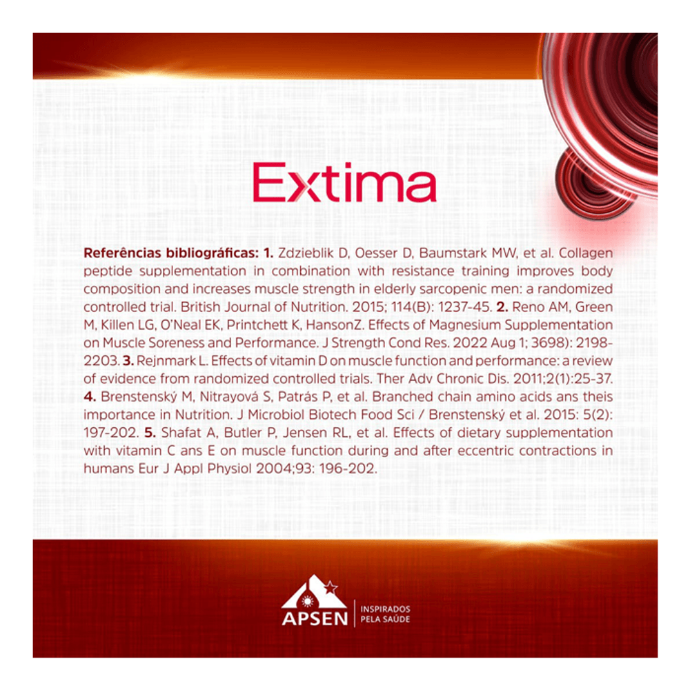 Extima 20g Apsen 30 Sachês - Drogaria Sao Paulo