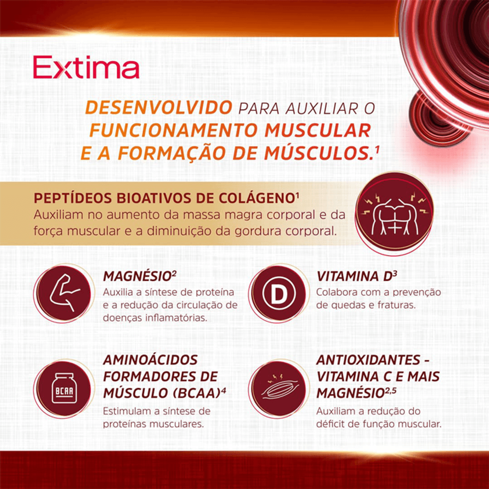Suplemento Alimentar Extima Chocolate 600g - Drogaria Sao Paulo