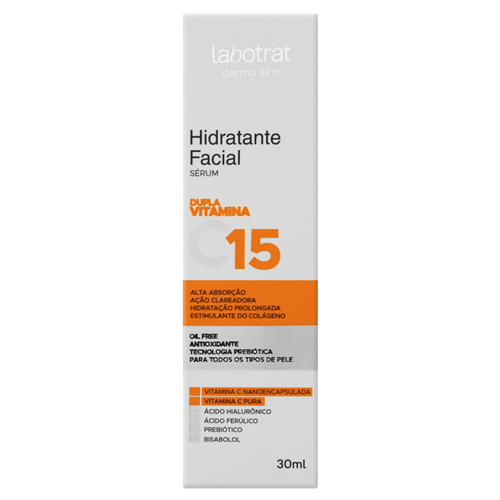 Hidratante Facial Labotrat Dermo Skin Vitamina C15 30ml - Drogaria Sao ...