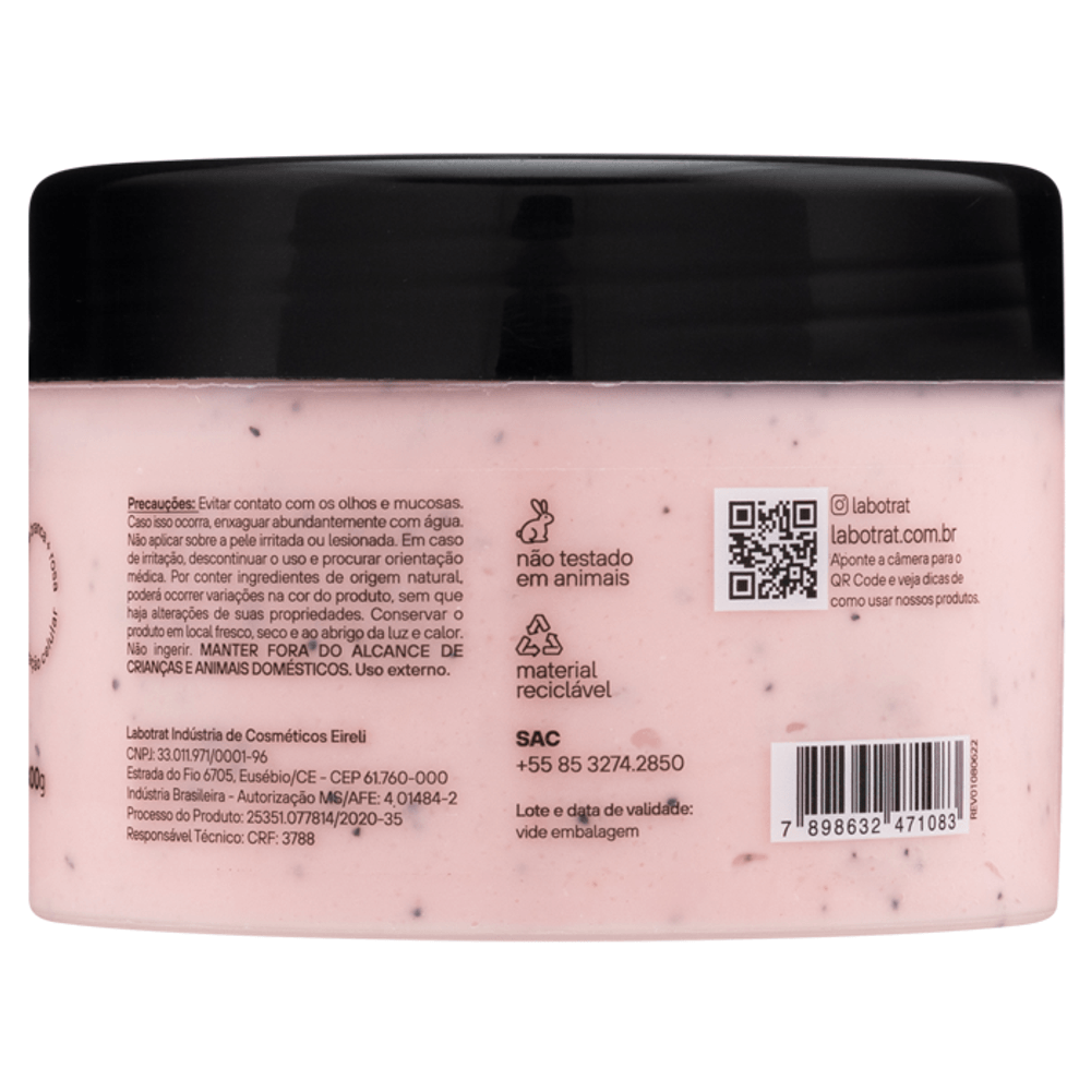 Esfoliante Labotrat Dia a Dia Corporal e Facial Morango 300g - Drogaria ...