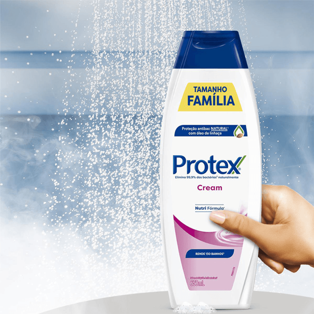 Sabonete Líquido Antibacteriano Protex Cream 650ml - Drogaria Sao Paulo