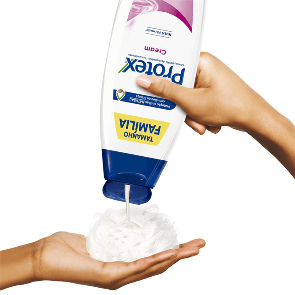 Sabonete Líquido Antibacteriano Protex Cream 650ml - Drogaria Sao Paulo