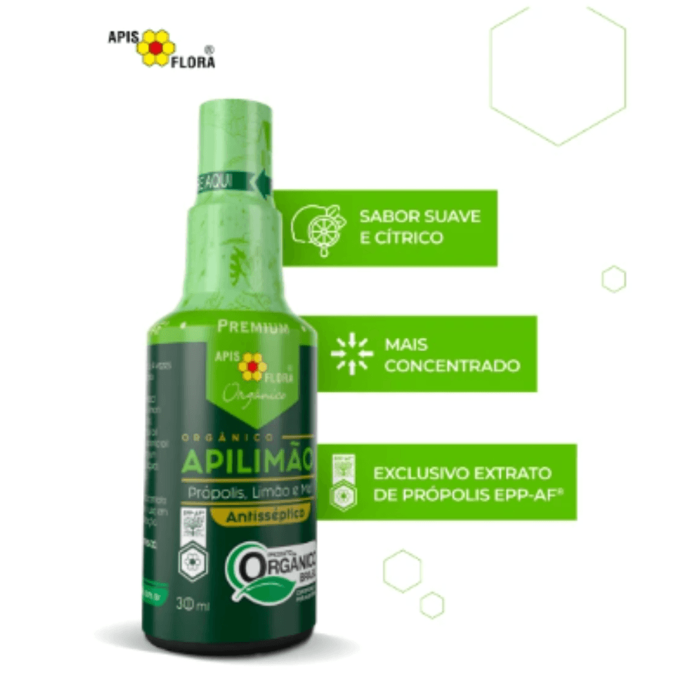 Apilimão Spray Orgânico 30ml - Apis Flora - Drogaria Sao Paulo