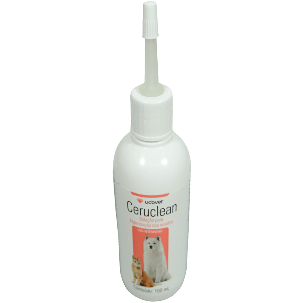 Ceruclean 100ml Solução Para Higienização dos Ouvidos Para Cães e Gatos ...