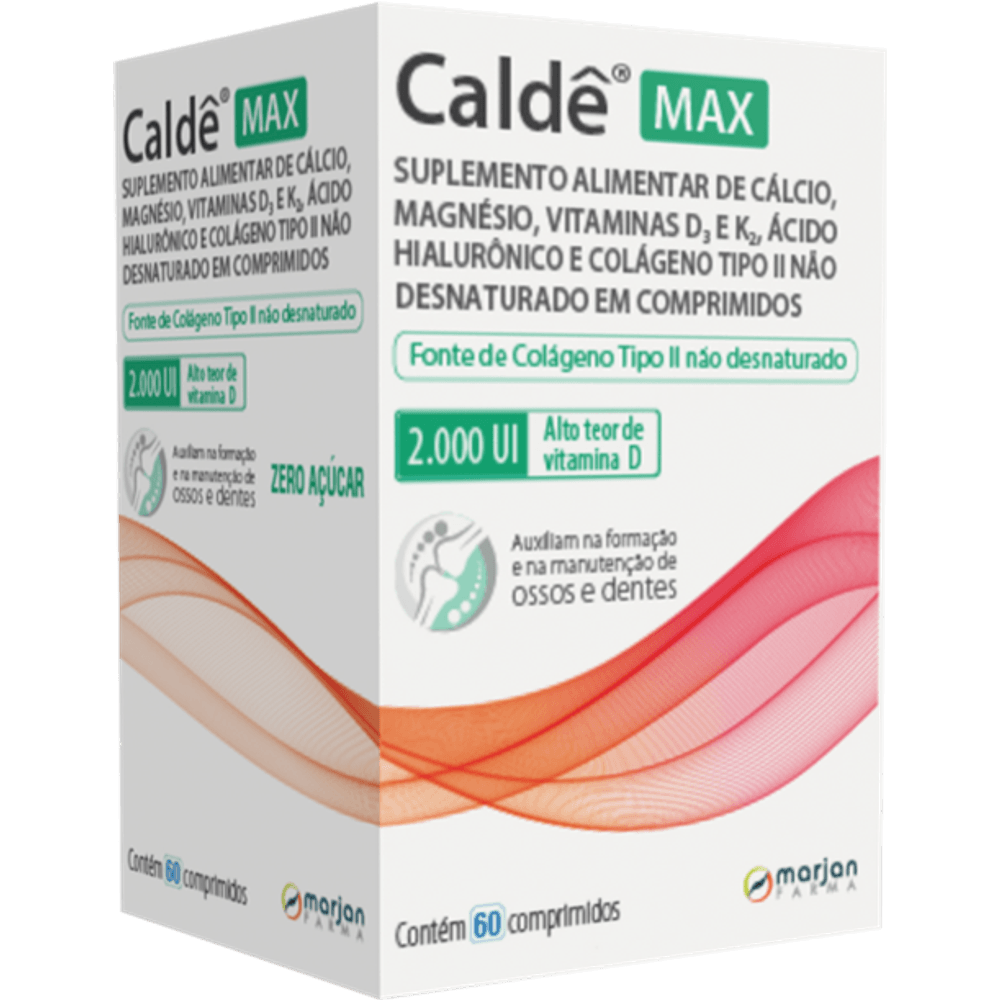 Caldê Max + Vit D 2000 Ui 60 Cápsulas - Drogaria Sao Paulo
