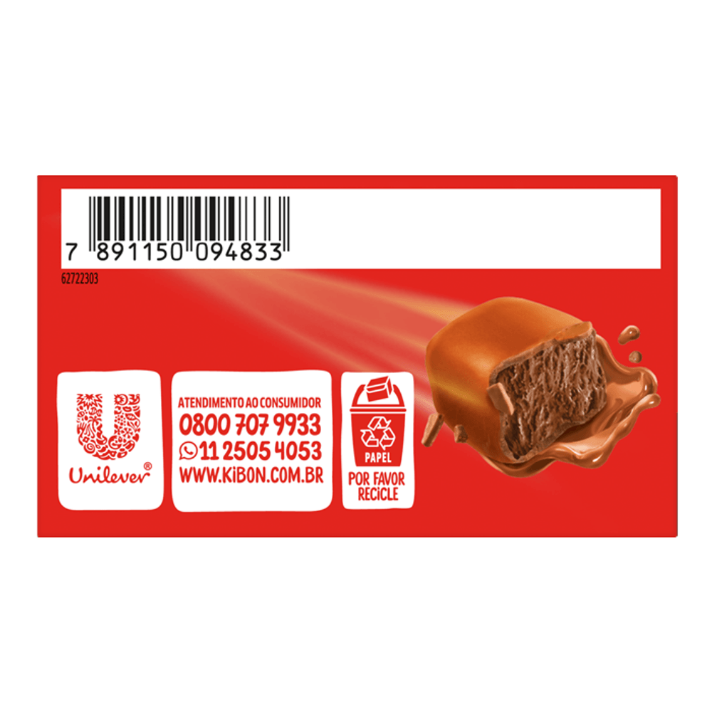Sorvete Mini Chicabon Cobertura Chocolate Kibon 92g - Drogaria Sao Paulo