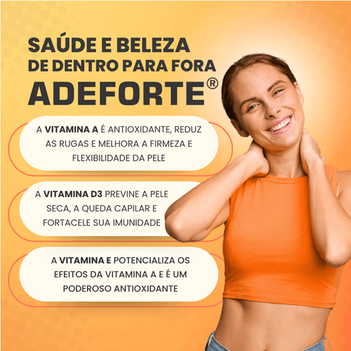 Suplemento Vitamínico Adeforte Gross 1 Ampola 3ml Solução Oral ...