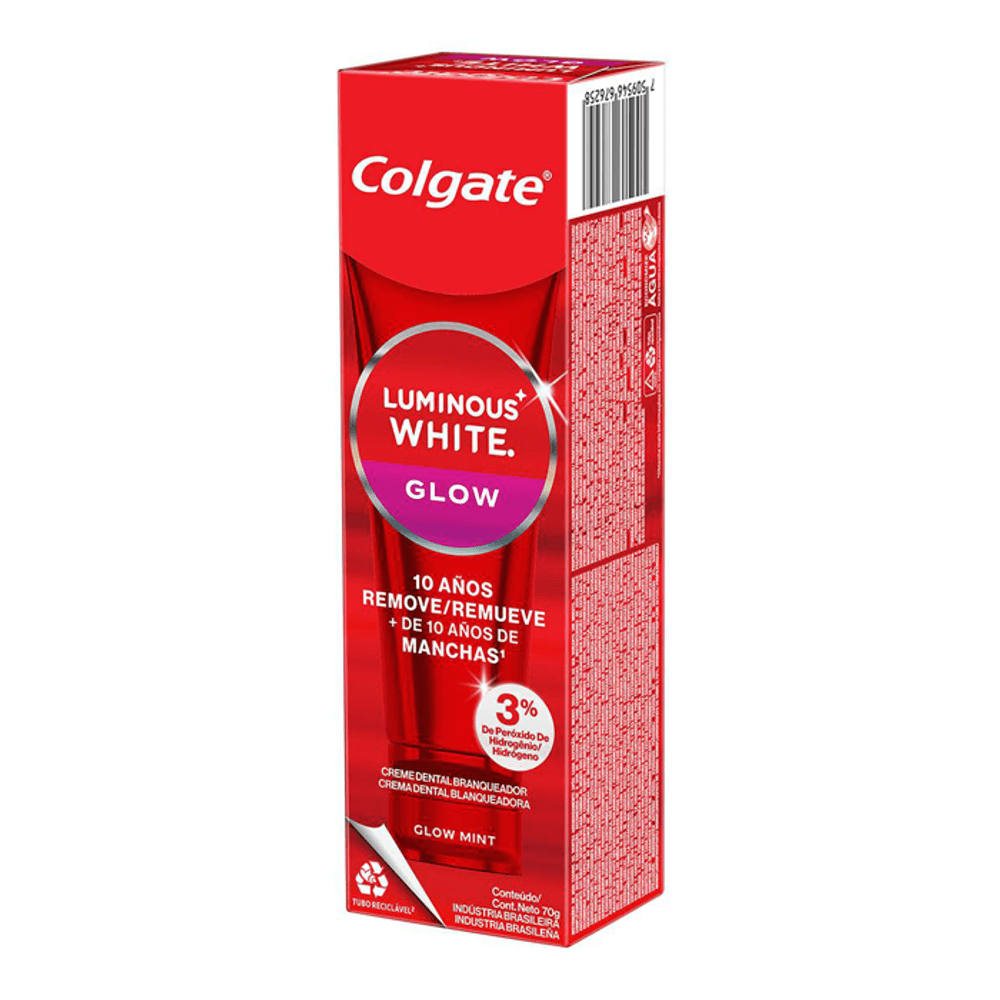 Creme Dental Clareador Colgate Luminous White Glow 70g - Drogaria Sao Paulo