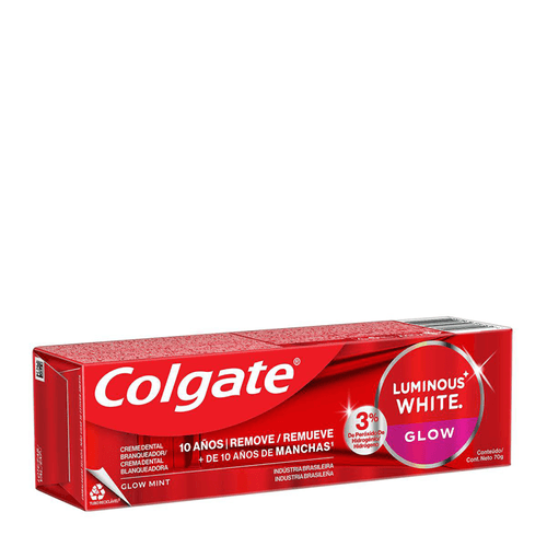 Creme Dental Clareador Colgate Luminous White Glow 70g - Drogaria Sao Paulo