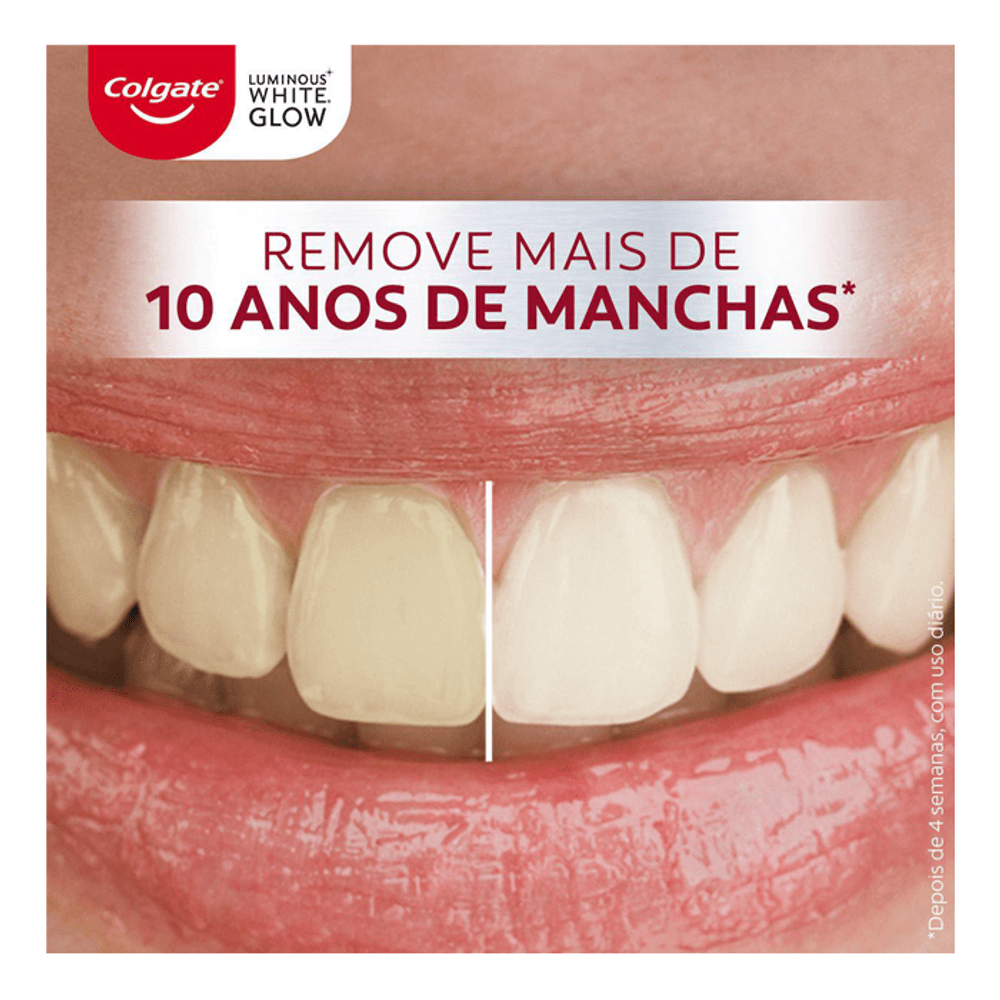 Creme Dental Clareador Colgate Luminous White Glow 70g - Drogaria Sao Paulo