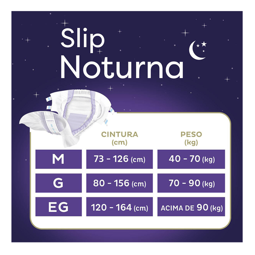 Fralda Geriátrica Tena Slip Noturna EG 16 Unidades - Drogaria Sao Paulo