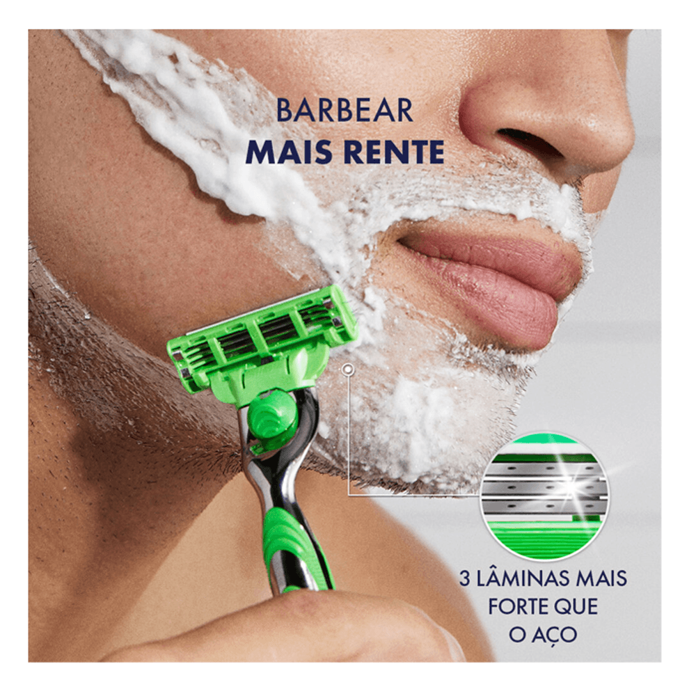 Carga Gillette Mach 3 Sensitive 16 Unidades - Drogaria Sao Paulo