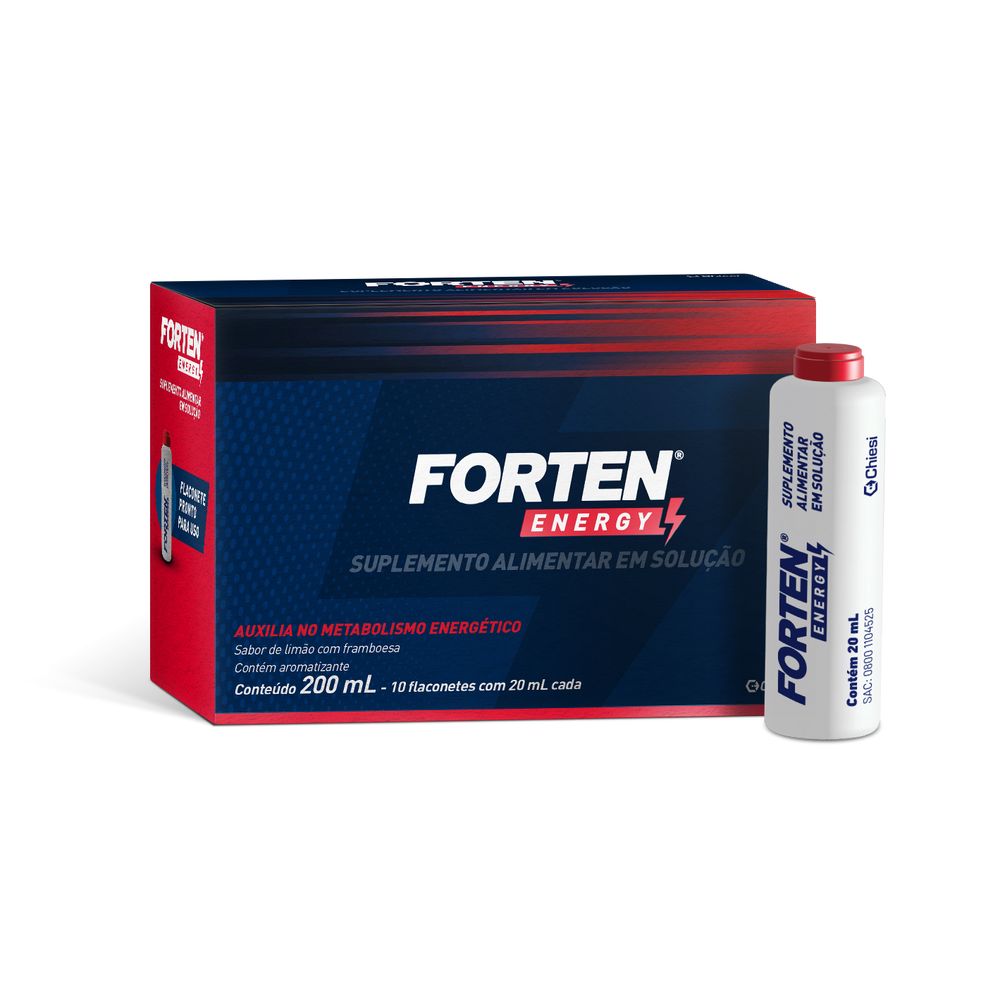 Suplemento Alimentar Forten Energy 10 Flaconetes 20ml Cada - Drogaria ...