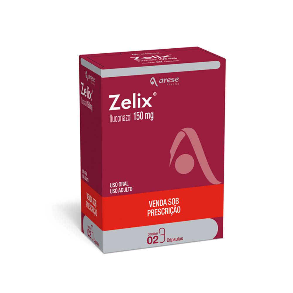 Zelix Fluconazol 150mg 2 Cápsulas - Drogaria Sao Paulo
