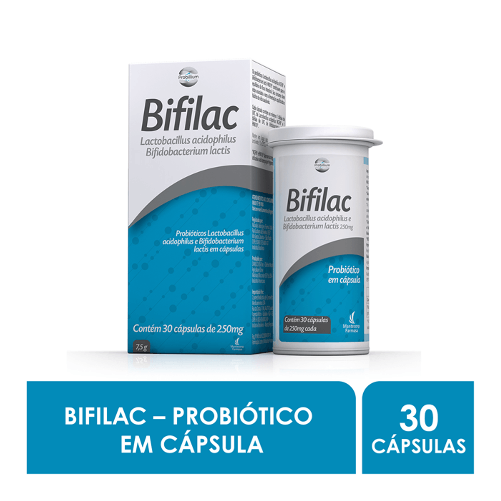 Bifilac 30 Cápsulas - Drogaria Sao Paulo