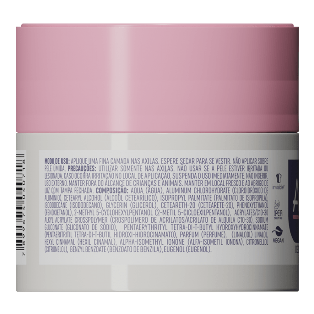 Desodorante Antitranspirante Creme Above Women Invisible Candy 50g - Drogaria Sao Paulo