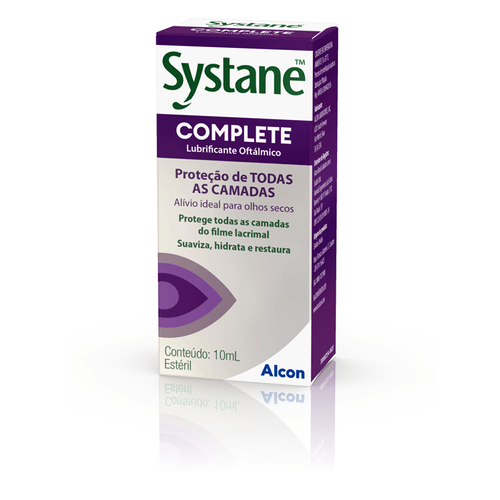 Colírio Lubrificante Systane Complete 10ml - Drogaria Sao Paulo