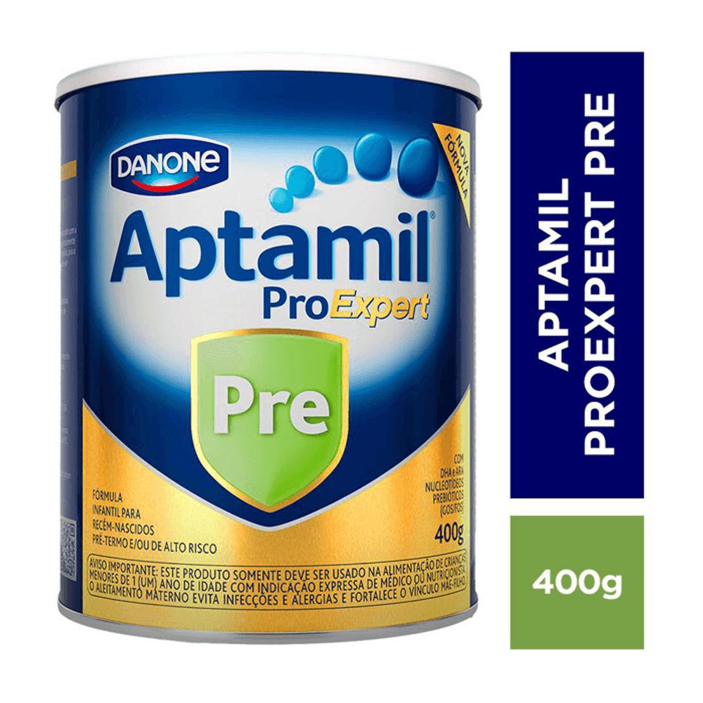 Fórmula Infantil Recém-Nascido Aptamil Pre Proexpert Danone 400g ...