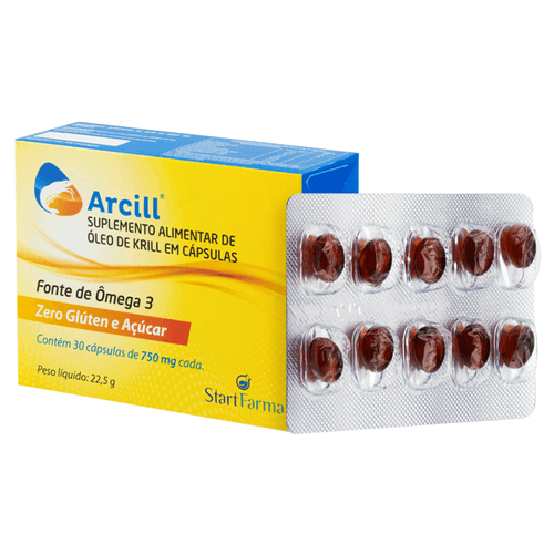 Suplemento Alimentar Arcill 30 Cápsulas - Drogaria Sao Paulo