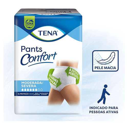 Roupa Íntima Tena Pants Confort P/M 32 Unidades - Drogaria Sao Paulo