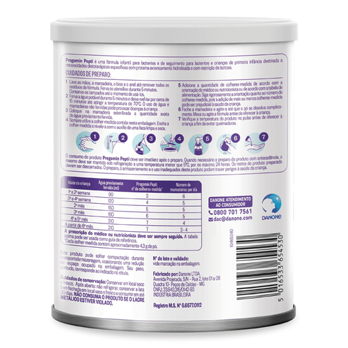 Fórmula Infantil Danone Pregomin Pepti 1 a 3 anos 400g - Drogaria Sao Paulo