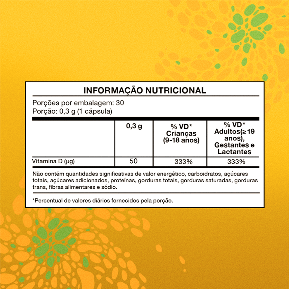 Vitamina D 2000UI Bioroots 30 Capsulas - Drogaria Sao Paulo