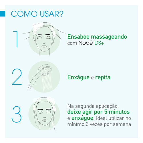 Shampoo Intensivo Anticaspa Bioderma Nodé DS+ 125ml - Drogaria Sao Paulo