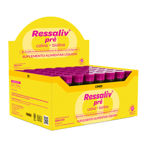 Hepatoprotetor Ressaliv Pré Abacaxi 1 Flaconete de 10ml - Drogaria Sao ...