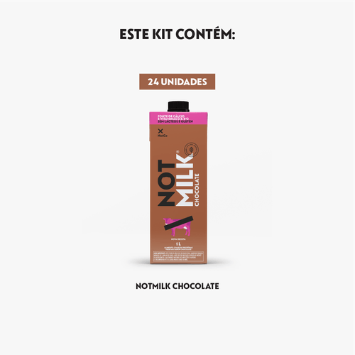 Kit 24x Bebida Vegetal NotCo NotMilk Chocolate 1L - Drogaria Sao Paulo