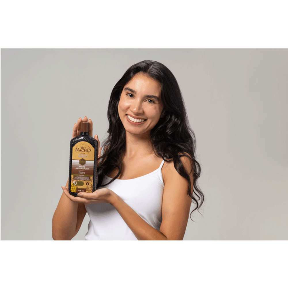 Shampoo Antiqueda Tio Nacho Antigrisalho 415ml - Drogaria Sao Paulo