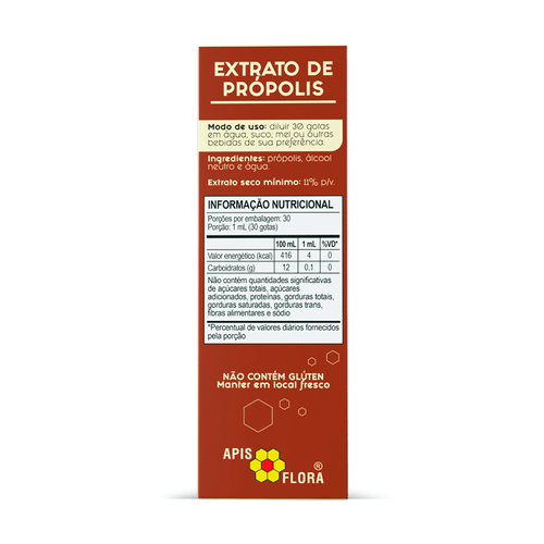 Extrato de Própolis Apis Flora 30ml Gotas - Drogaria Sao Paulo
