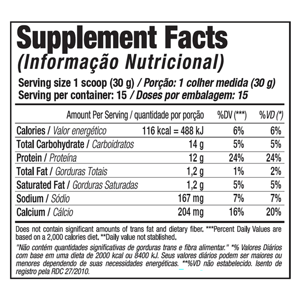 Whey 100% Black Skull Gourmet Zero Lactose Sorvete de Baunilha 450g ...