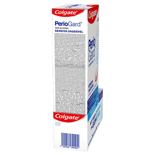 Kit Colgate PerioGard Enxaguante Bucal Zero Álcool 250ml + Pasta de ...