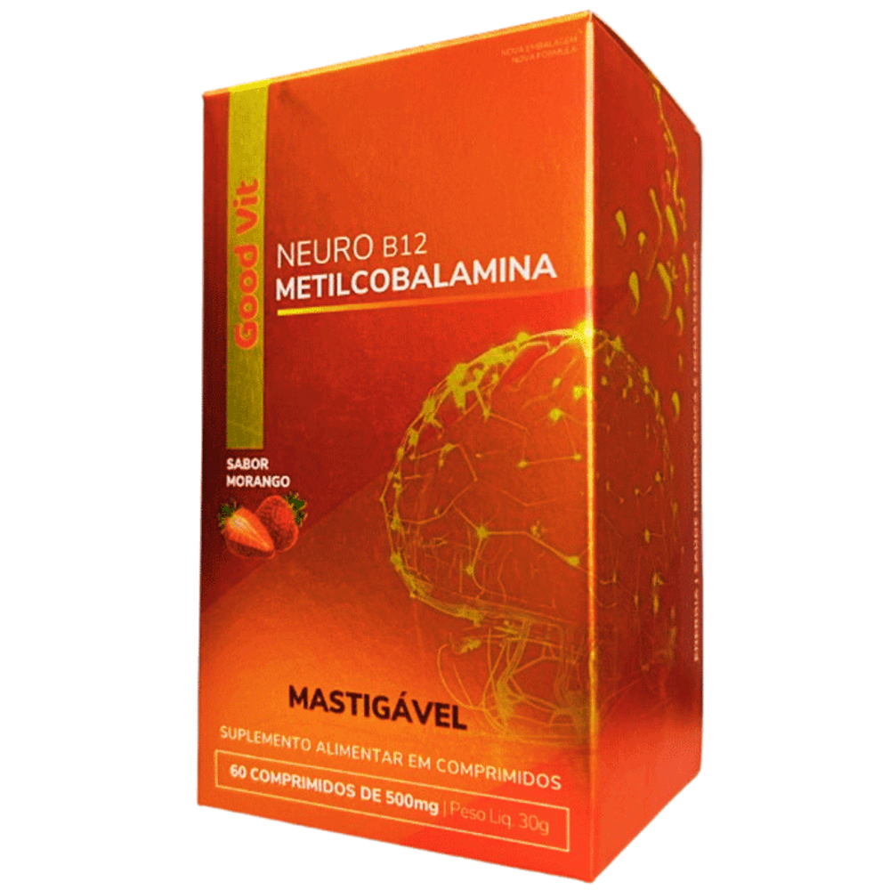 Neuro B12 Metilcobalamina C/60 Comprimidos - Good Vit - Drogaria Sao Paulo