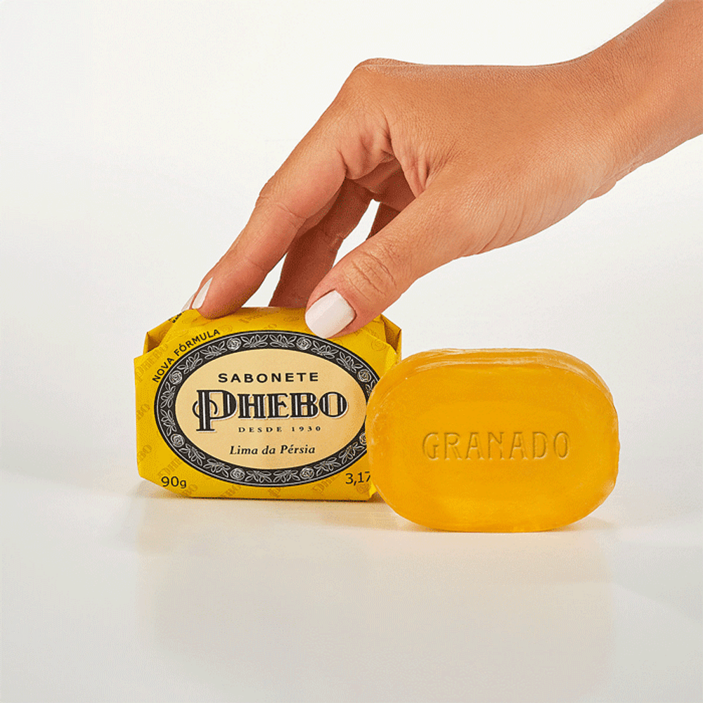 Sabonete Em Barra Phebo Lima da Pérsia 90g - Drogaria Sao Paulo