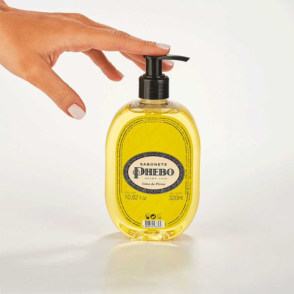 Sabonete Líquido Phebo Lima Da Pérsia 320ml - Drogaria Sao Paulo
