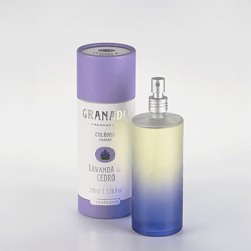Colônia Lavanda & Cedro Granado Terrapeutics 230ml - Drogaria Sao Paulo