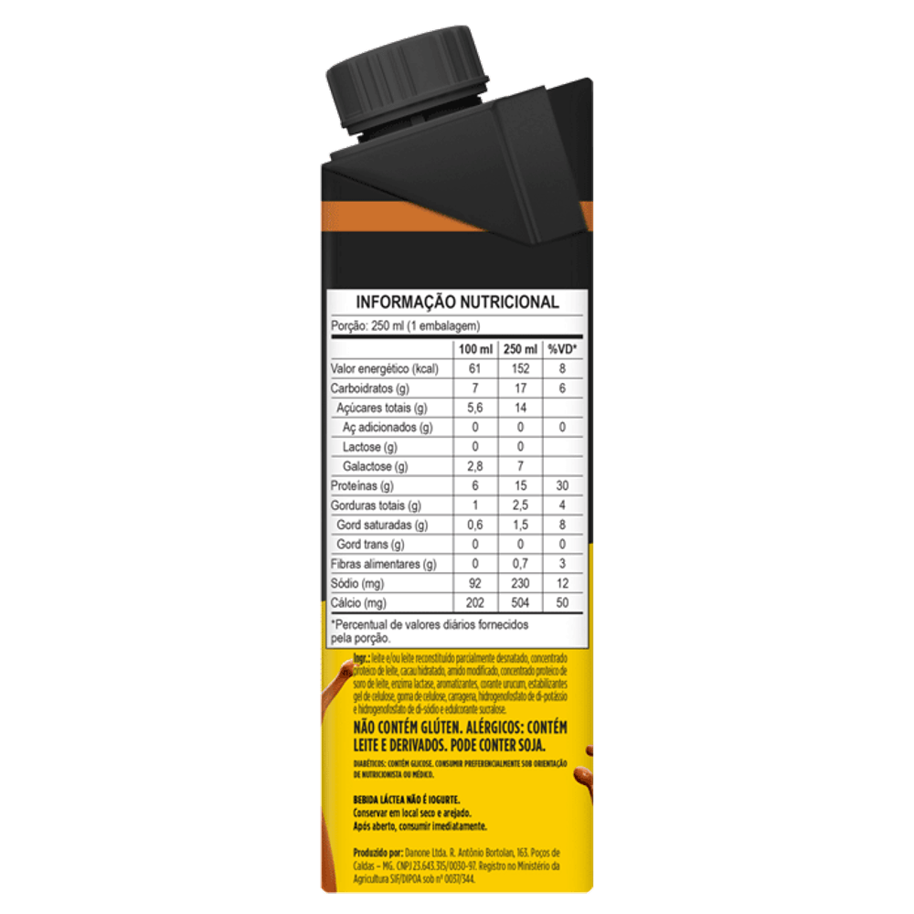 Bebida Láctea UHT YoPRO Doce de Leite Havanna 15g de proteínas 250ml ...