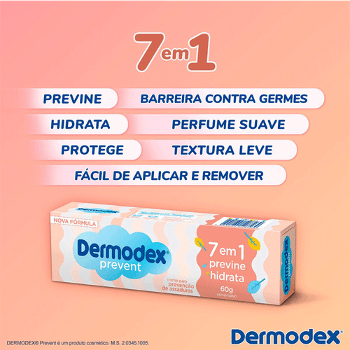 Kit Pomada de Assadura Infantil Dermotex Prevent 2 Unidades 60g Cada ...