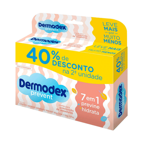 Kit Pomada de Assadura Infantil Dermotex Prevent 2 Unidades 60g Cada ...