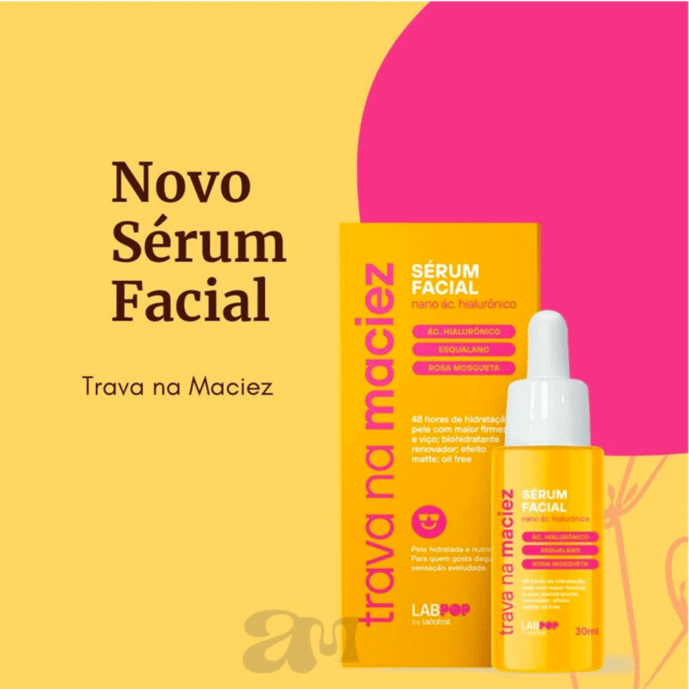 Sérum Facial Labopop Trava Na Maciez 30ml - Drogaria Sao Paulo