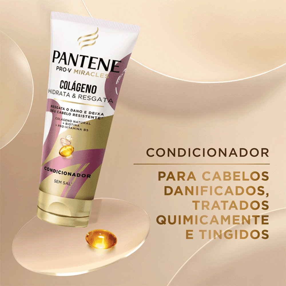 Condicionador Pantene Pro-V Miracles Colágeno Hidrata & Resgata 150ml - Drogaria Sao Paulo